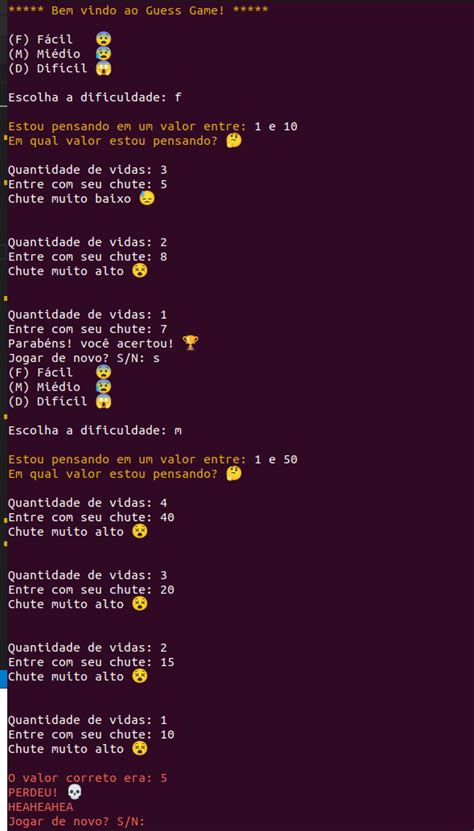 Github Adamlacerdaguess Game Csharp Jogo De Adivinhação De Números