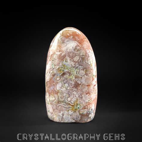 Flower Agate Freeform Crystallography Gems