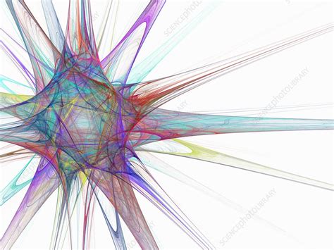 Nerve Cell Abstract Illustration Stock Image C0522203 Science
