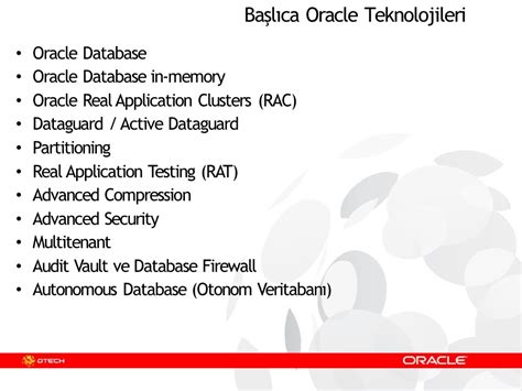 Erman Arslans Oracle Blog Oracle Seminar Oracle Technologies And