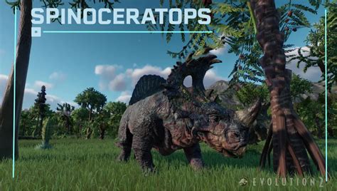 Spinoceratops In Game Concept At Jurassic World Evolution 2 Nexus