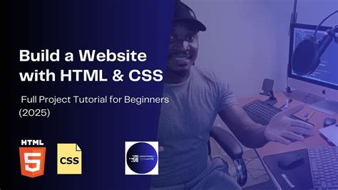Build A Website With Html And Css Full Project Tutorial For Beginners