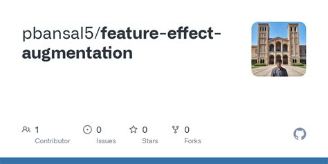 github pbansal5 feature effect augmentation