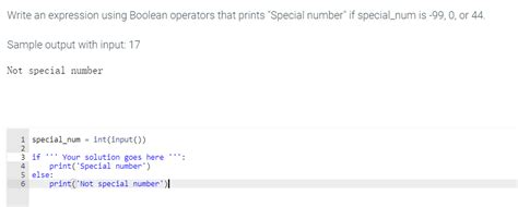 Solved Write An Expression Using Boolean Operators That