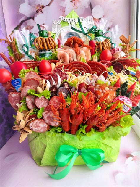 Букет з снеками раками — ціна 2464 грн у каталозі Ікра Купити товари для дому та побуту за