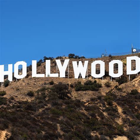 Hollywoodland Sign Broken Hs 105 6tif Historic Hollywood