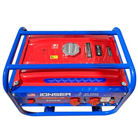Генератор бензиновый Jonser GG-3500 / 3,5 кВт, 15 л, 4 тактный ...