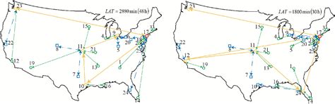 Table 1 From Stochastic Hierarchical Multimodal Hub Location Problem For Cargo Delivery Systems