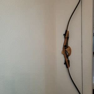 Custom Wall Mount For Recurve Archery Bow And Riser 3d Printed Etsy