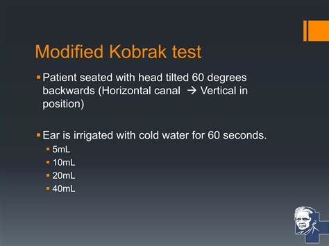Vestibular Function Test Pptx Brain And Nervous System Disorders