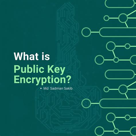 how public key encryption protects your data md sadman sakib posted