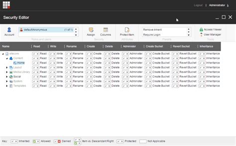 security and item buckets sitecore documentation