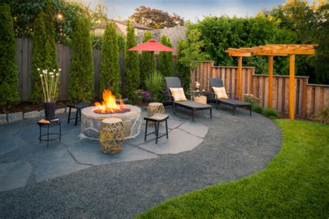 17 Splendid Crushed Stone Patio Inspirations For A More Aesthetic