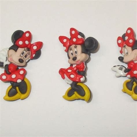 Minnie Mouse Buttons For Sewing Etsy