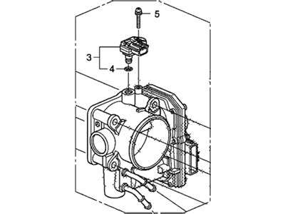 Honda Accord Throttle Body Guaranteed Genuine Honda Parts