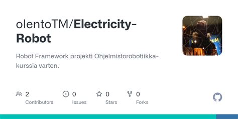 Github Olentotmelectricity Robot Robot Framework Projekti Ohjelmistorobotiikka Kurssia Varten