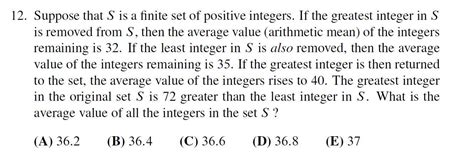 Solved Suppose That S Is A Finite Set Of Positive Chegg