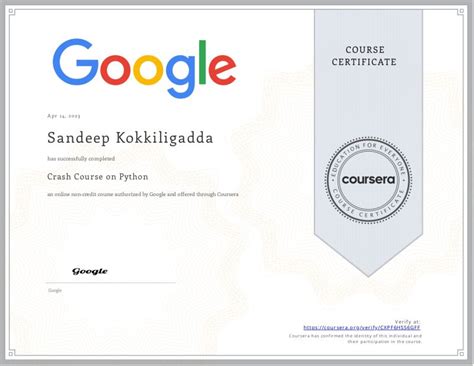 Sandeep Kokkiligadda On Linkedin Python Coursera Learningjourney Datascience Programming