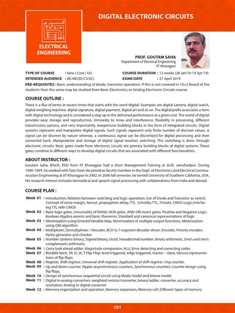 Digital Electronic Circuit Pdf Logic Gate Digital Electronics