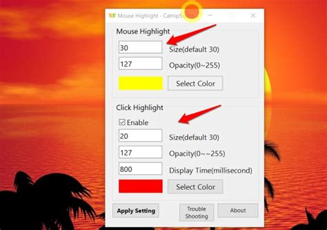 How To Highlight Mouse Pointer And Clicks In Windows 10 Mashtips