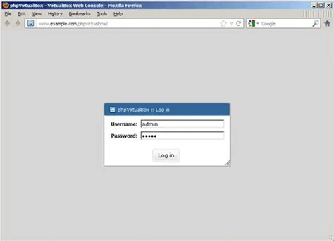 Managing A Headless VirtualBox Installation With Phpvirtualbox CentOS
