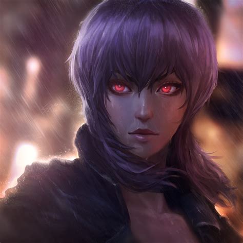 Motoko Kusanagi Ghost In The Shell Fan Art By Sean Tay Cyberclays