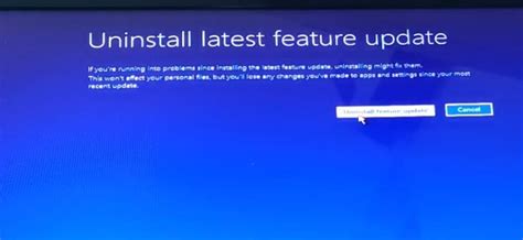 How To Roll Back Windows Update Or Feature Updates Windows