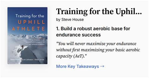 Training For The Uphill Athlete Summary Audio Quotes Faq