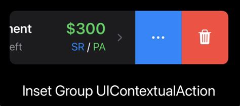 Ios Cornerradius Does Not Apply To Swipeactions In List Rows Stack