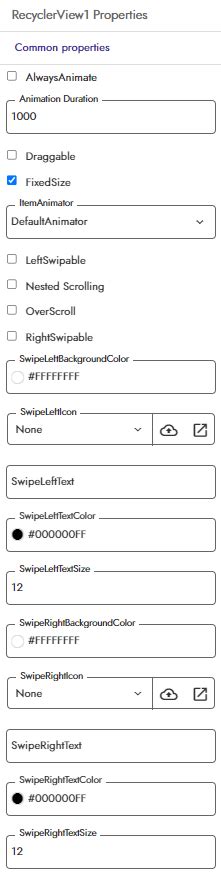 Paid Recyclerview Extension An Advance Recycler View Extensions Kodular Community