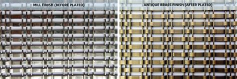 Antique Brass Designer Wire Mesh METART