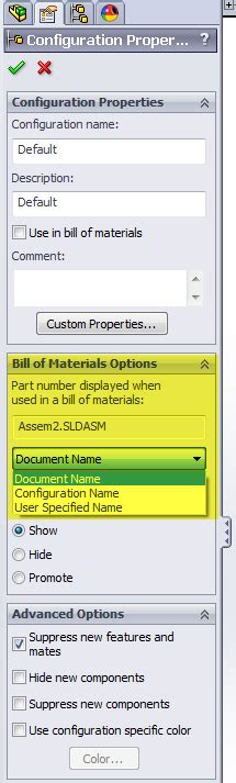 SOLIDWORKS BOM Showing Incorrect Information Computer Aided Technology