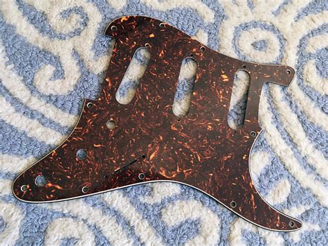 Rare vintage Fender Stratocaster Tortoise Shell pickguard 70s | Reverb