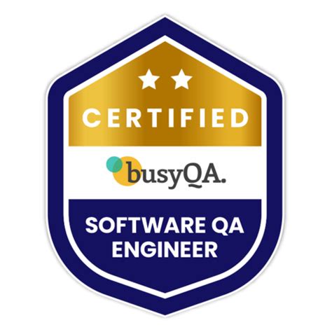 Software Qa Engineer Certificate Credly