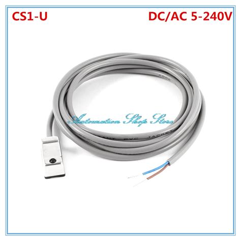 5PCS Proximity Switch CS1 U For Air Pneumatic Cylinder Magnetic Reed Switch Proximity Sensor DC