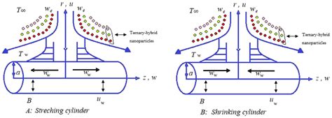 Flow Configuration Of Physical Model With Coordinates System For