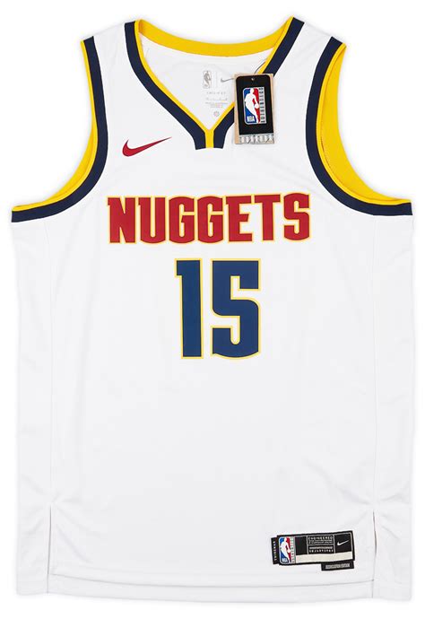 2018 24 Denver Nuggets Jokic 15 Nike Swingman Home Jersey Xl