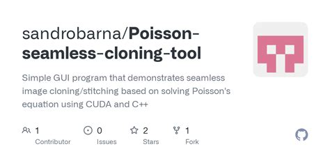 Github Sandrobarnapoisson Seamless Cloning Tool Simple Gui Program