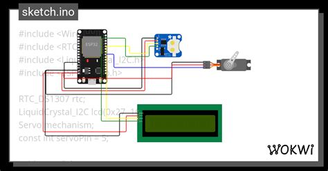 Individu Project Display Wokwi Esp32 Stm32 Arduino Simulator