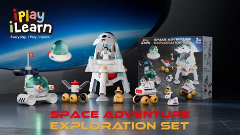 I Play I Learn Iplay Ilearn Rocket Space Playset — Take Apart Spaceship