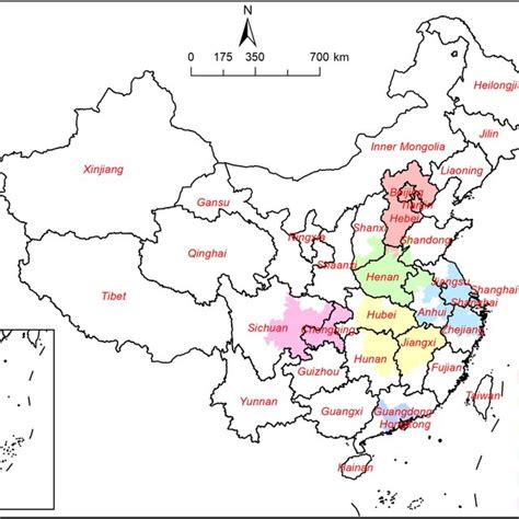 spatial distribution of six urban agglomerations in china download