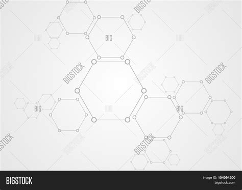 Molecular Structure Vector Photo Free Trial Bigstock