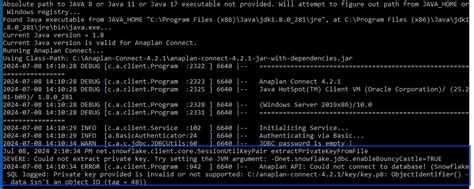 Snowflake Integration Anaplan Connect With Private Key Anaplan Community