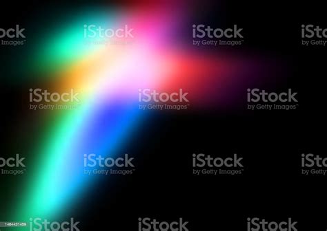 Abstract Gradient Mesh Background With Colourful Overlay Design Stock