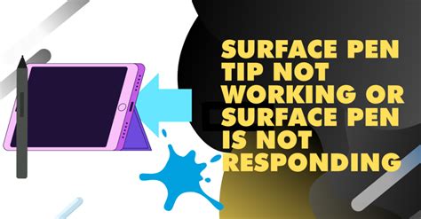 How To Fix A Surface Pen Not Working Step By Step 2024