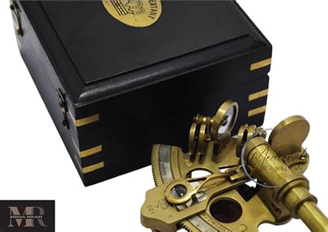 Medieval Replicas Sextant Instruments Solid Brass Working Sextant