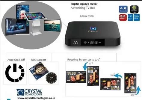 Black Digital Signage Player V At In Bengaluru ID