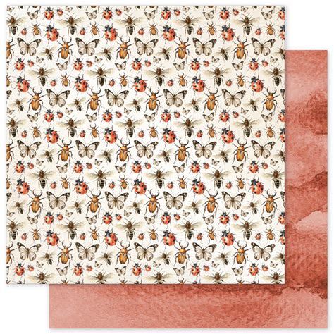 Poppy Garden C 12 X 12 Paper 12 Pc Bulk Pack 34629