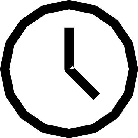 Clock Vector Svg Icon Svg Repo