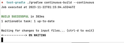 Java Gradle Continuous Build Behaves Odd Stack Overflow